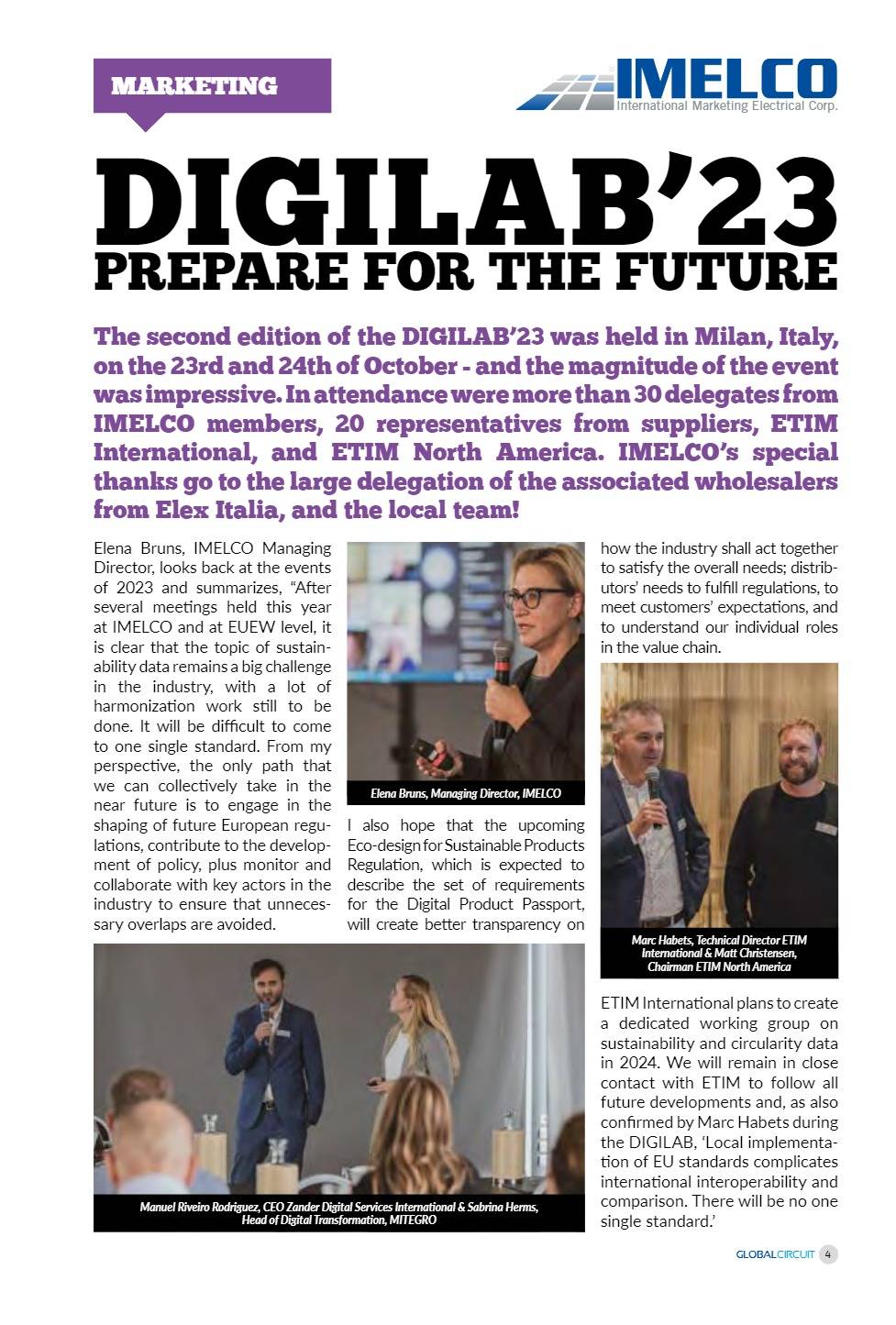 Global Circuit - IMELCO, the worldwide largest cooperation of ...