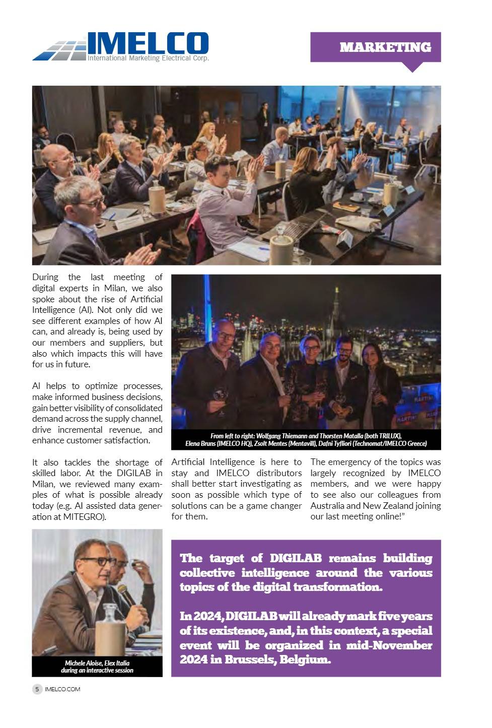 Global Circuit - IMELCO, the worldwide largest cooperation of ...