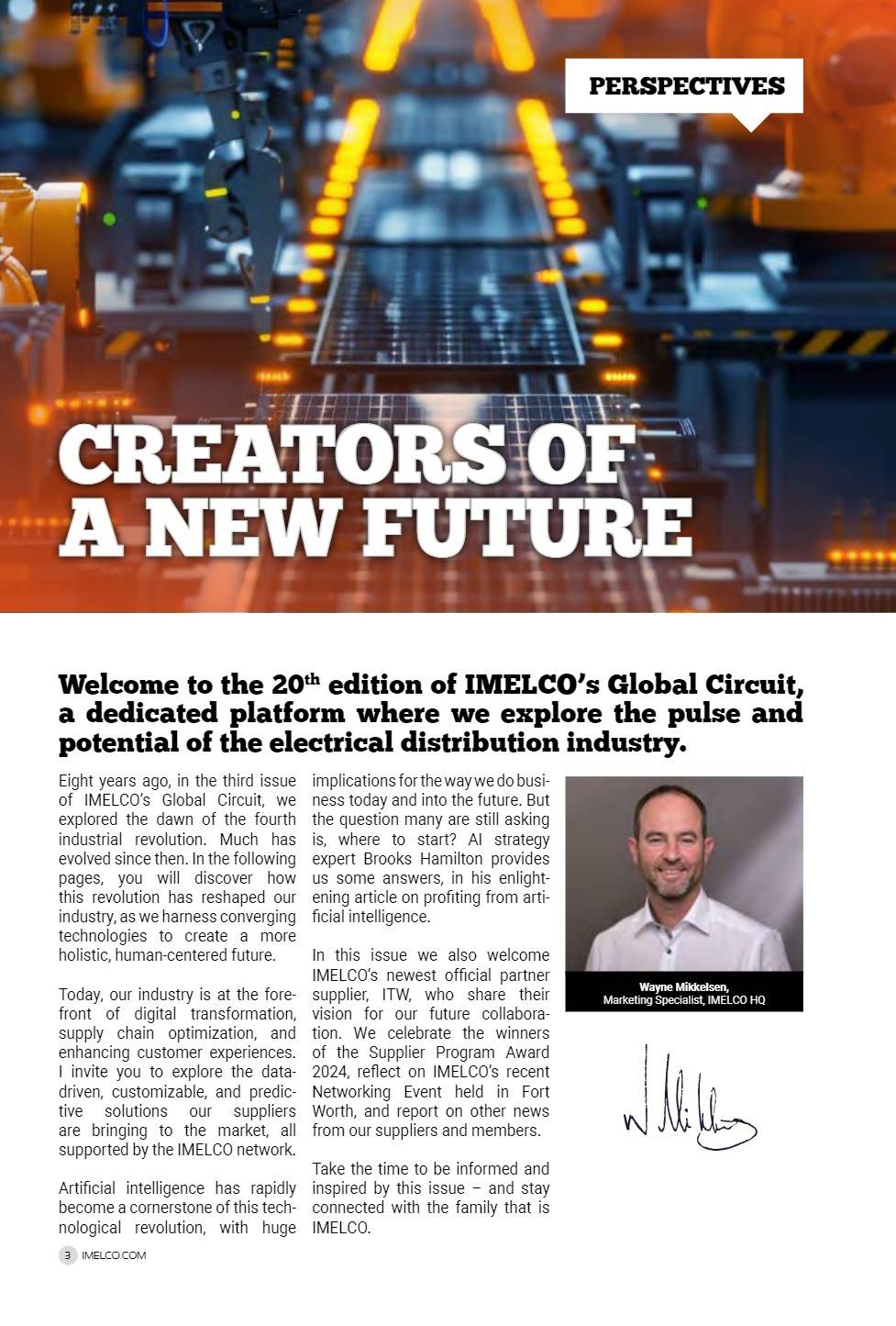 Global Circuit - IMELCO, the worldwide largest cooperation of ...