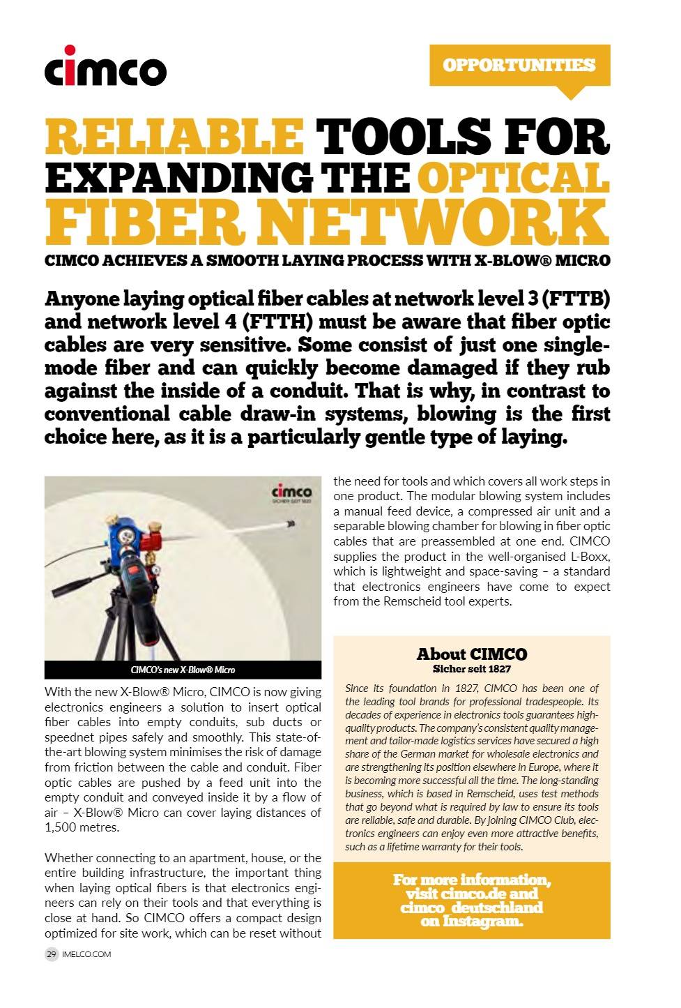 Global Circuit - IMELCO, the worldwide largest cooperation of ...