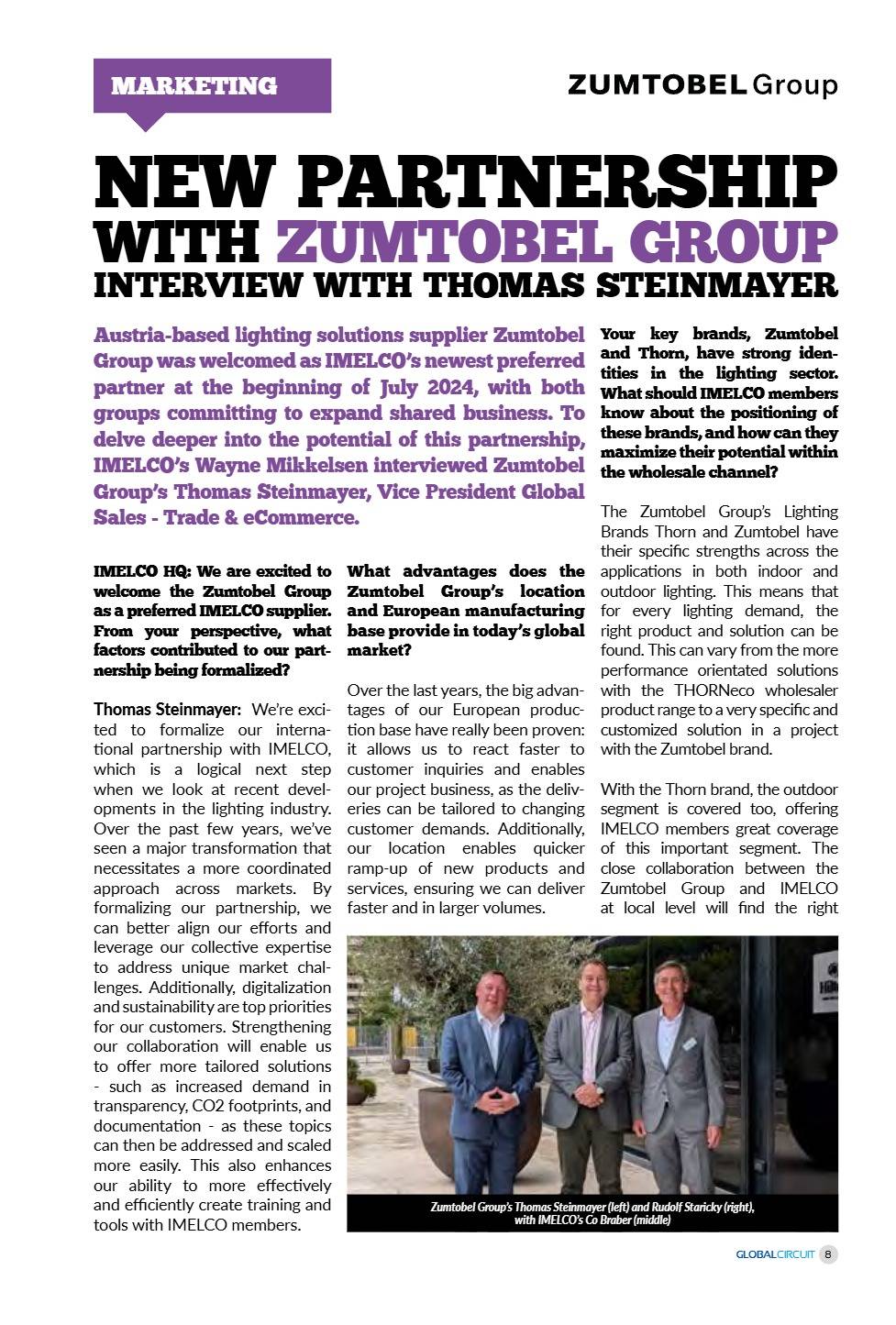 Global Circuit - IMELCO, the worldwide largest cooperation of ...